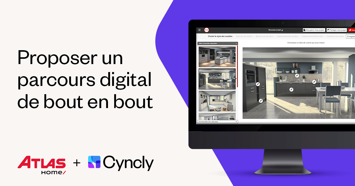 Atlas Home a choisi les solutions de Cyncly